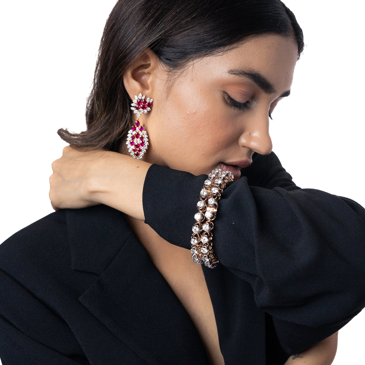 50 Pointer Diamond Bangle Pair – STARDUST DIAMONDS