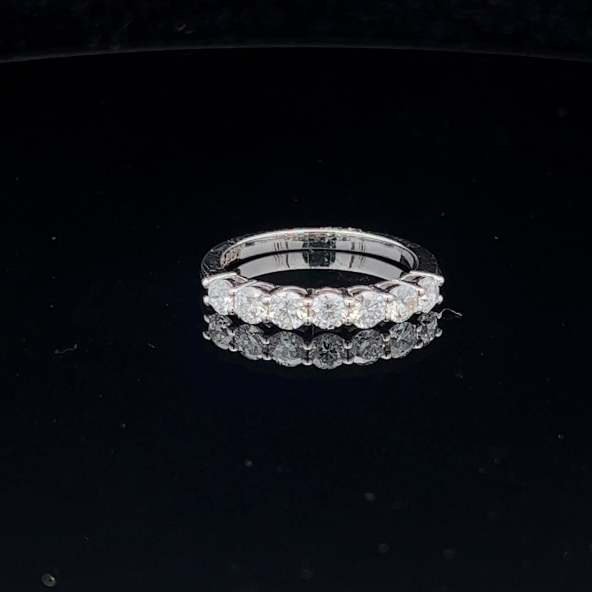 Classic 7 Stone Diamond Band: Timeless Elegance – STARDUST DIAMONDS
